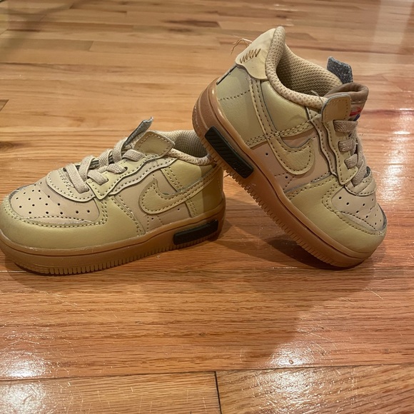 Nike | Shoes | Nike Tan Nike Force Toddler Sneaker Size Toddler 6 ...